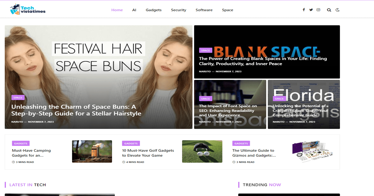 TechVista Times.com | Your Gateway to the Latest in Technology, Gadgets ...